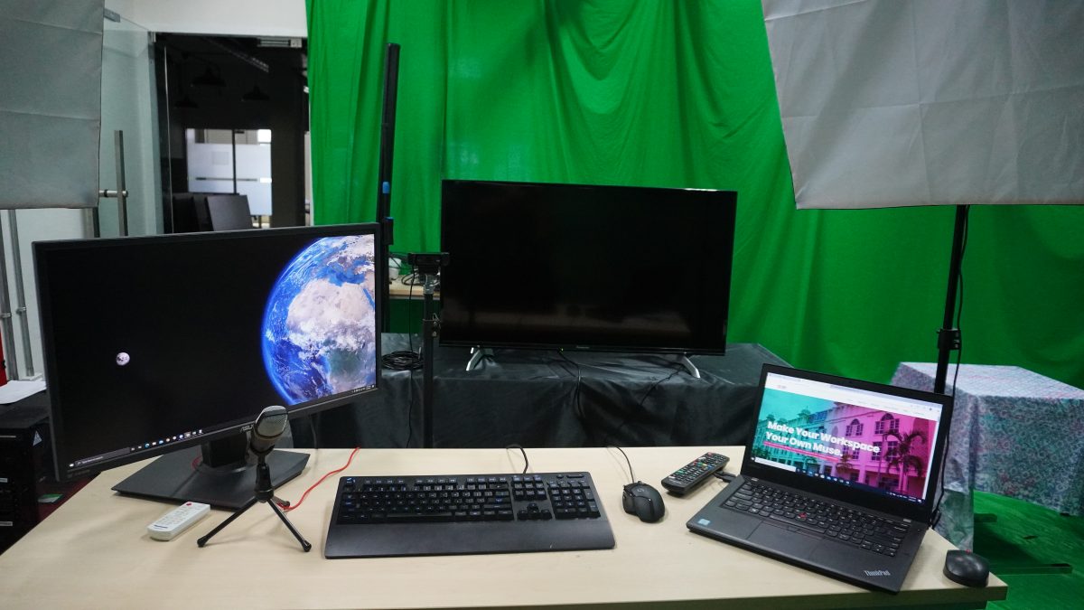 RUANG KERJA UNTUK DISEWA DI KUALA TERENGGANU: GREEN SCREEN ROOM - TD 1303